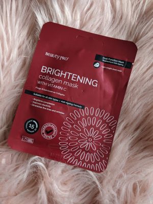 Mask Monday: Beauty Pro Brightening Collagen Mask | Ellen Noir