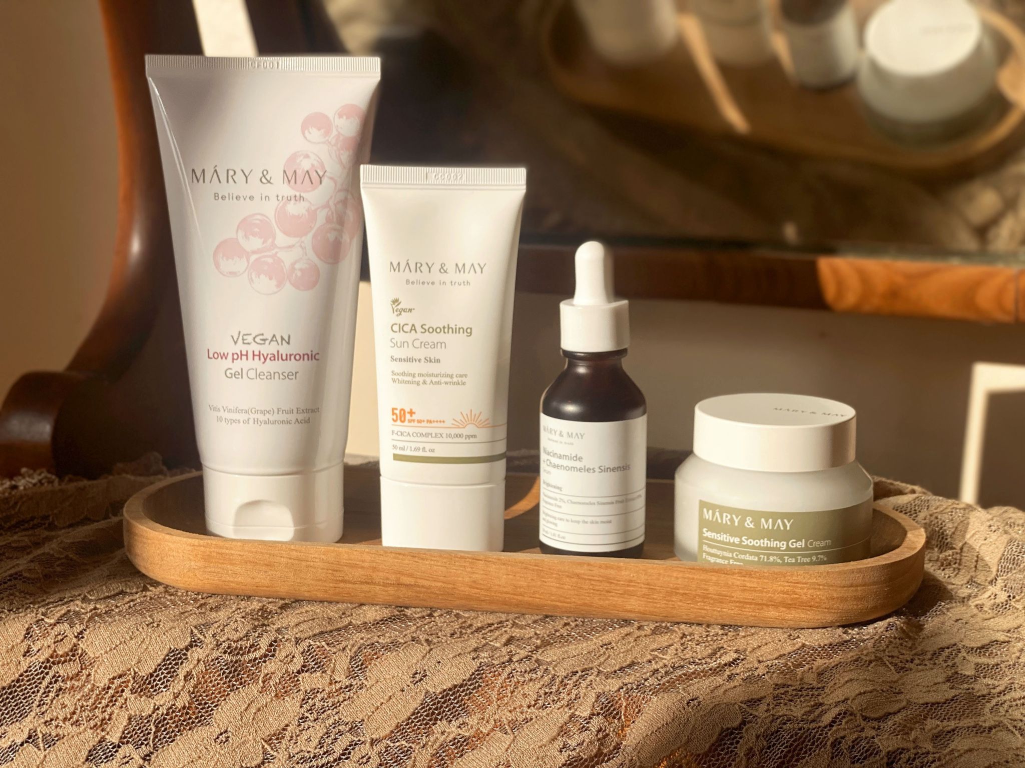 Mary & May Skincare Routine for Sensitive Oily Skin | Ellen Noir